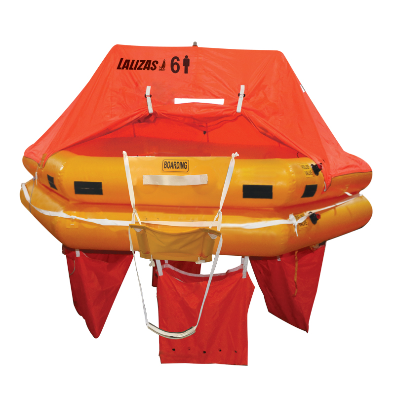 Lalizas Offshore Liferaft for 6 or 8 people | Survival At Sea